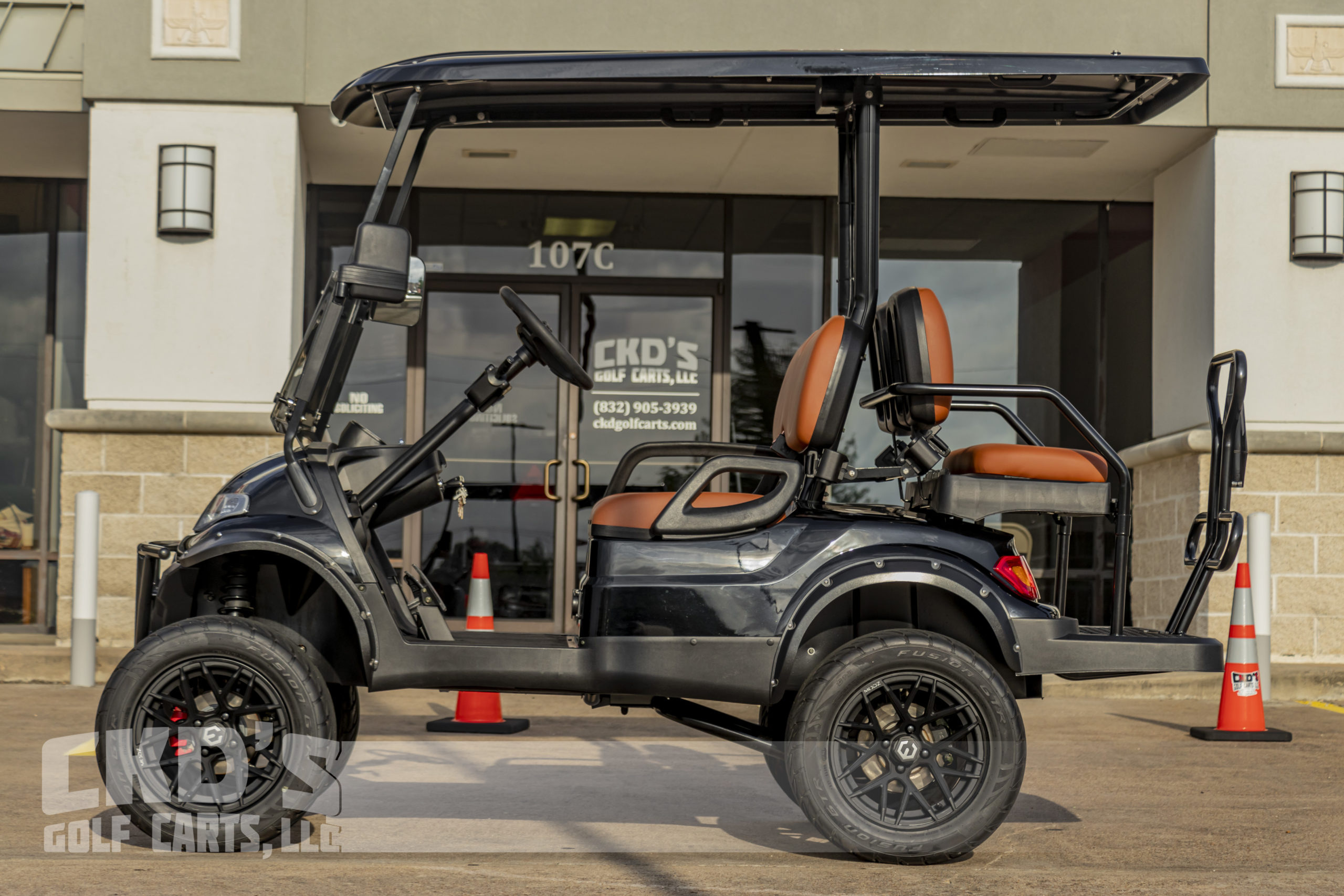 2022 Jet Black Advanced EV - CKD's Golf Carts