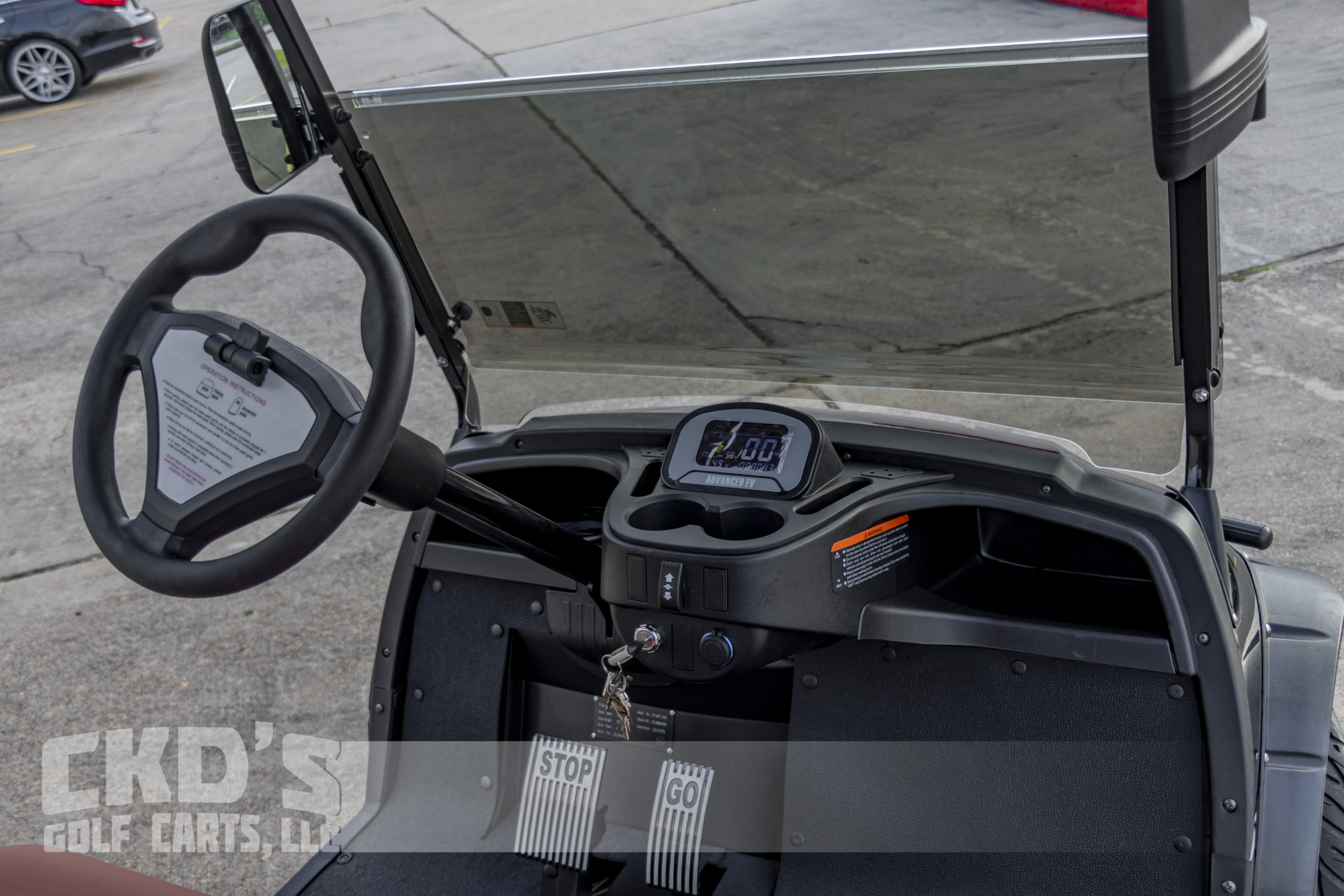 2022 Jet Black Advanced EV - CKD's Golf Carts