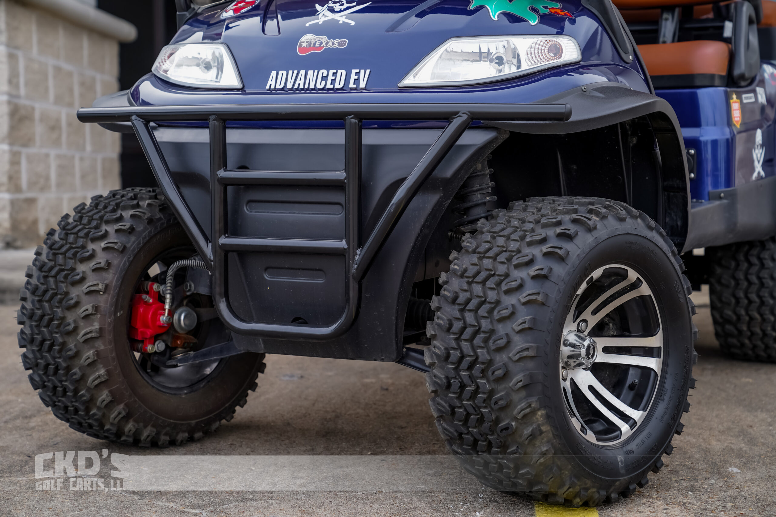 2021 Blue Advanced EV - CKD's Golf Carts