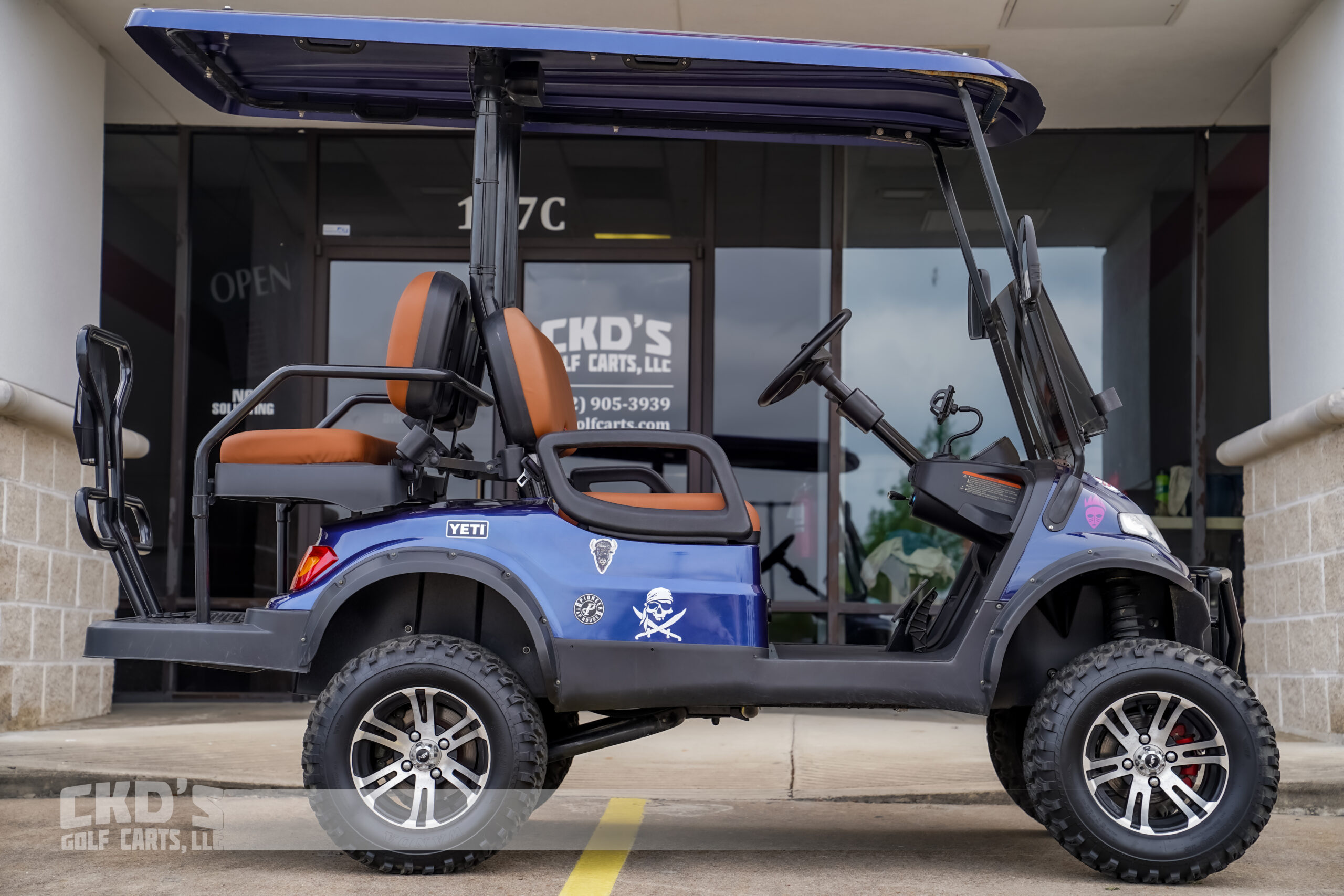 2021 Blue Advanced EV - CKD's Golf Carts