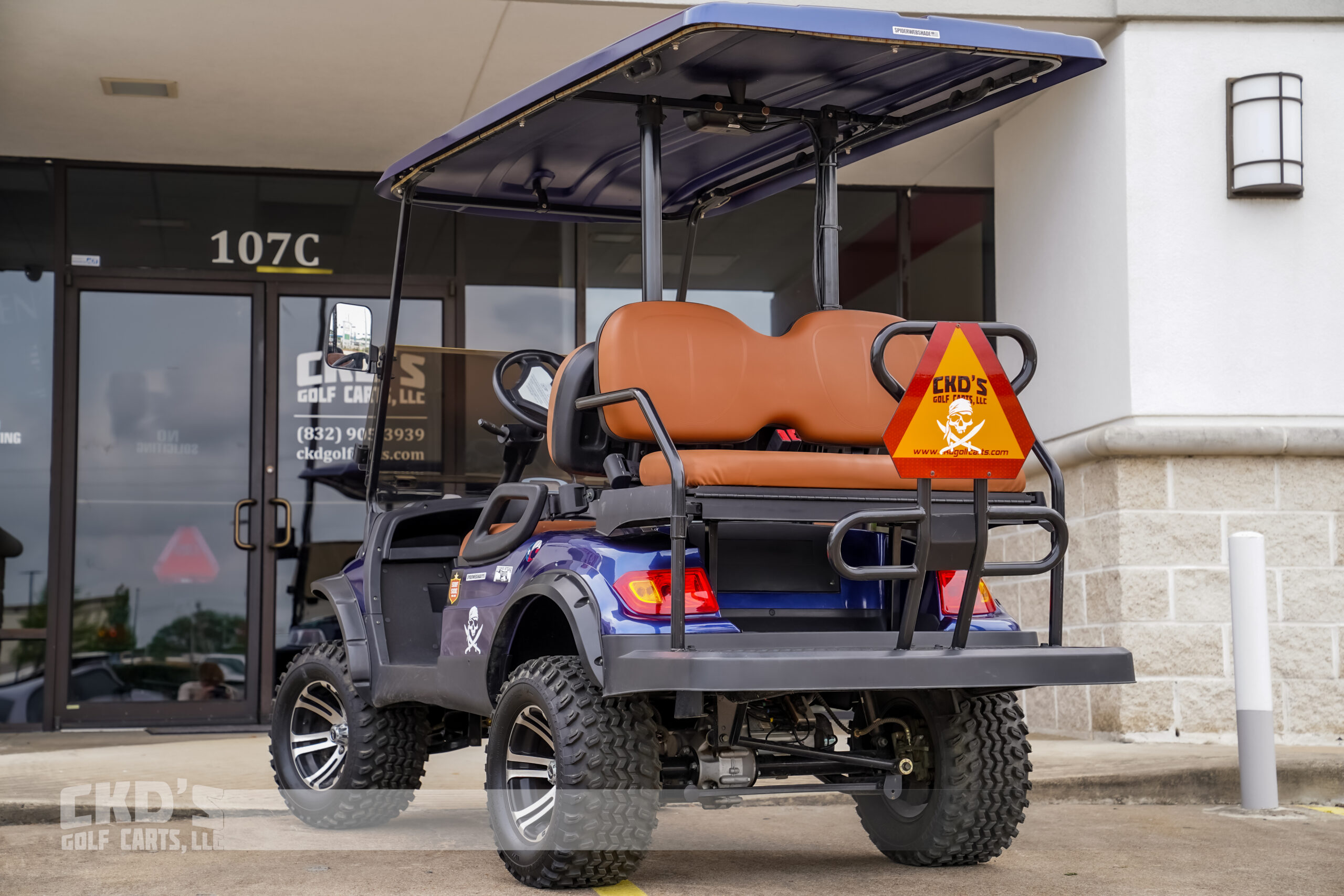 2021 Blue Advanced EV - CKD's Golf Carts