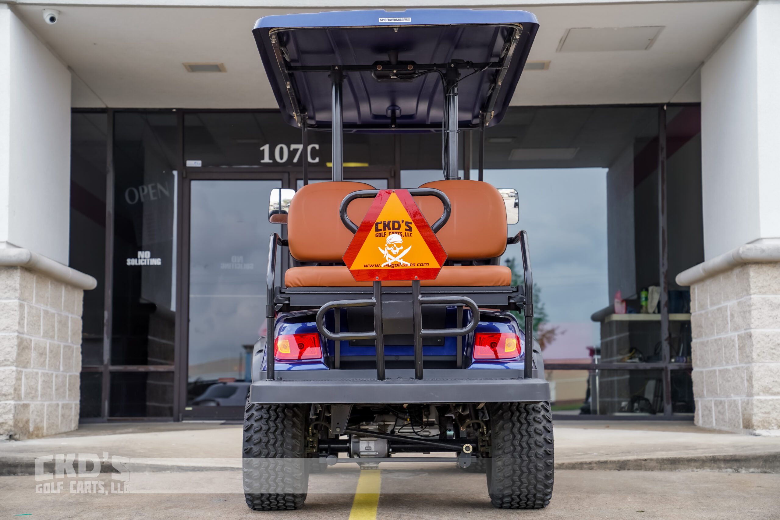 2021 Blue Advanced EV - CKD's Golf Carts