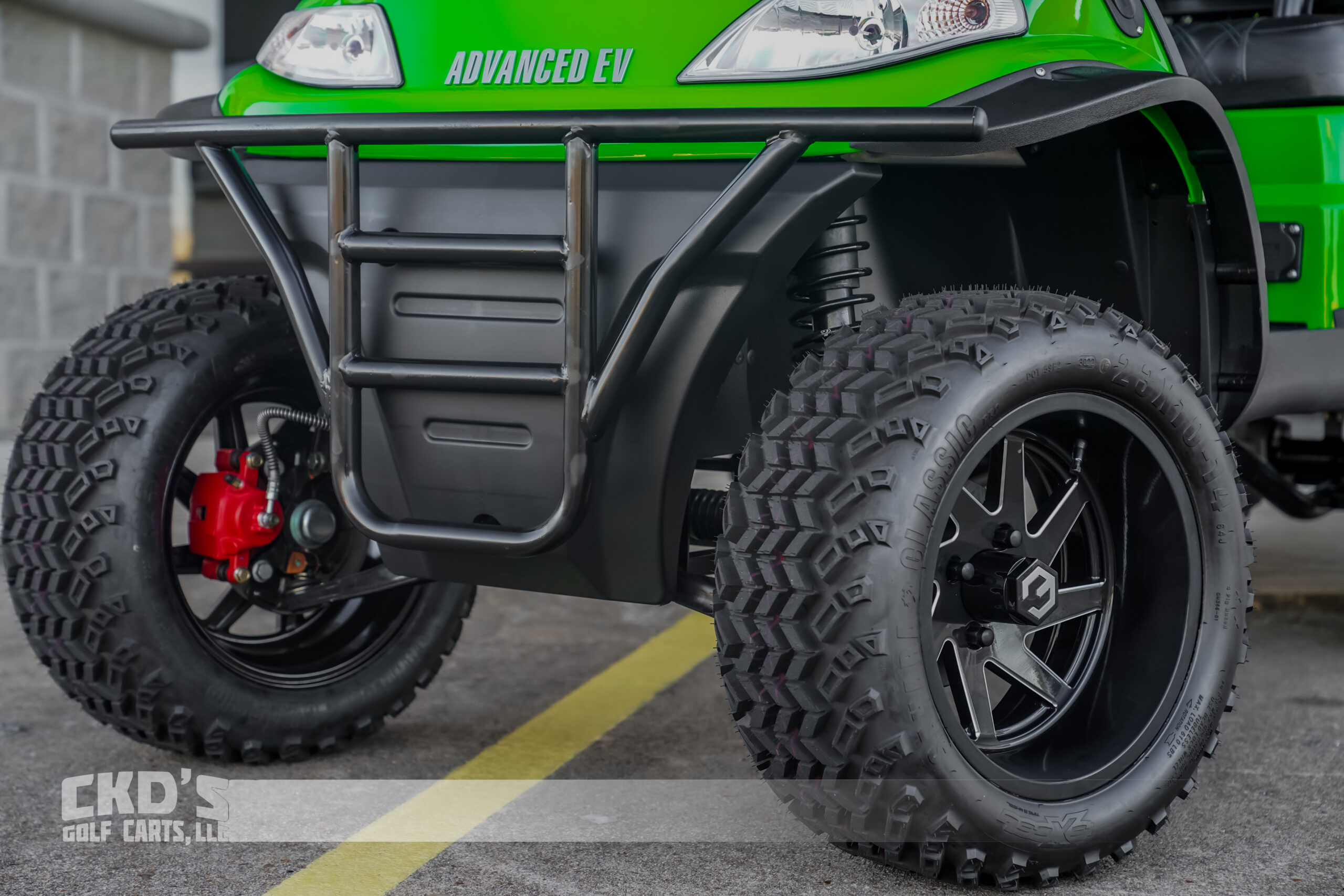 2023 Advanced EV Lime Green - CKD's Golf Carts