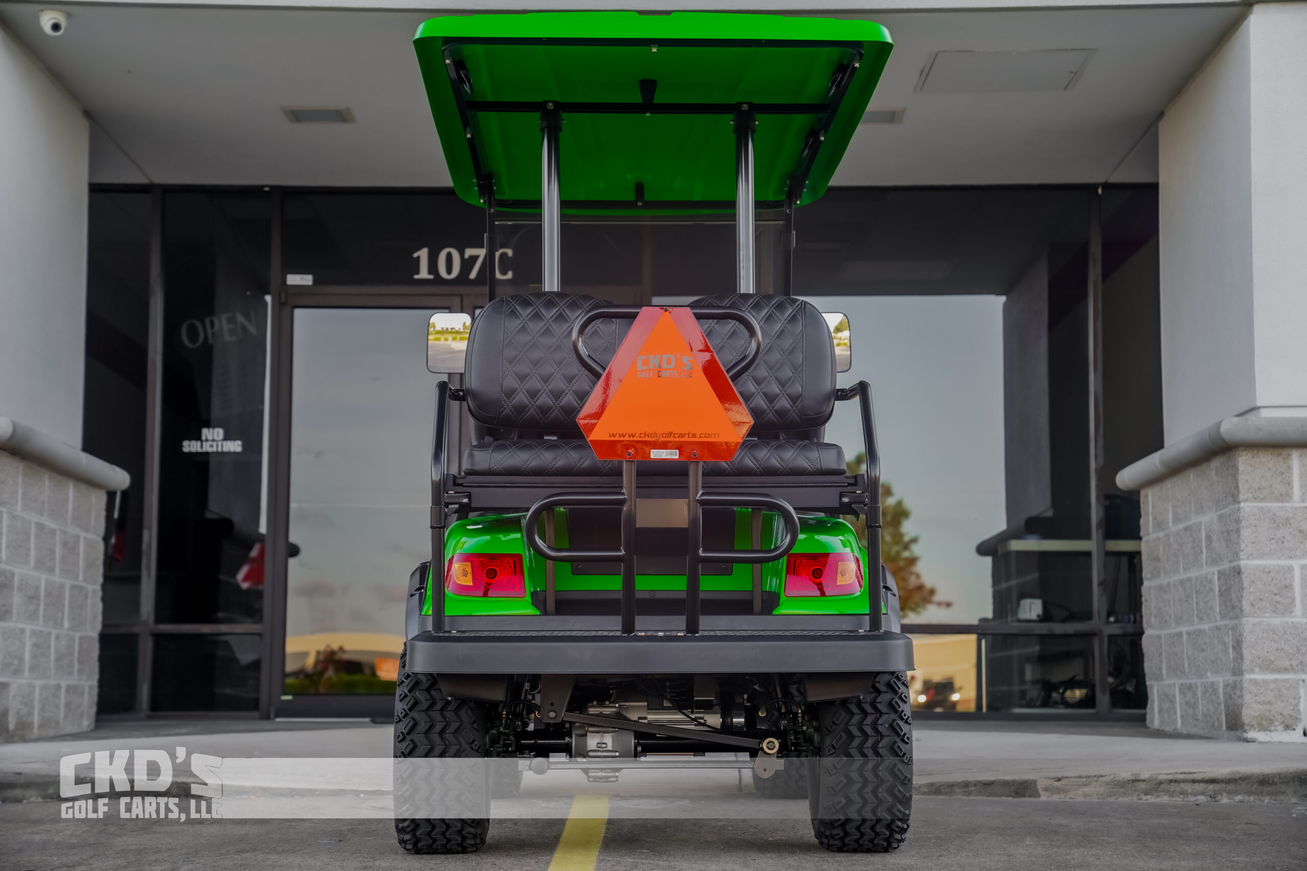 2023 Advanced EV Lime Green - CKD's Golf Carts