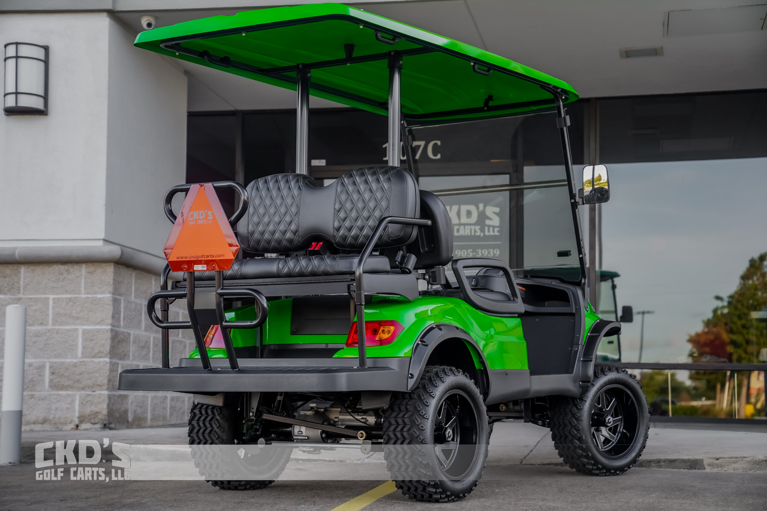 2023 Advanced EV Lime Green - CKD's Golf Carts