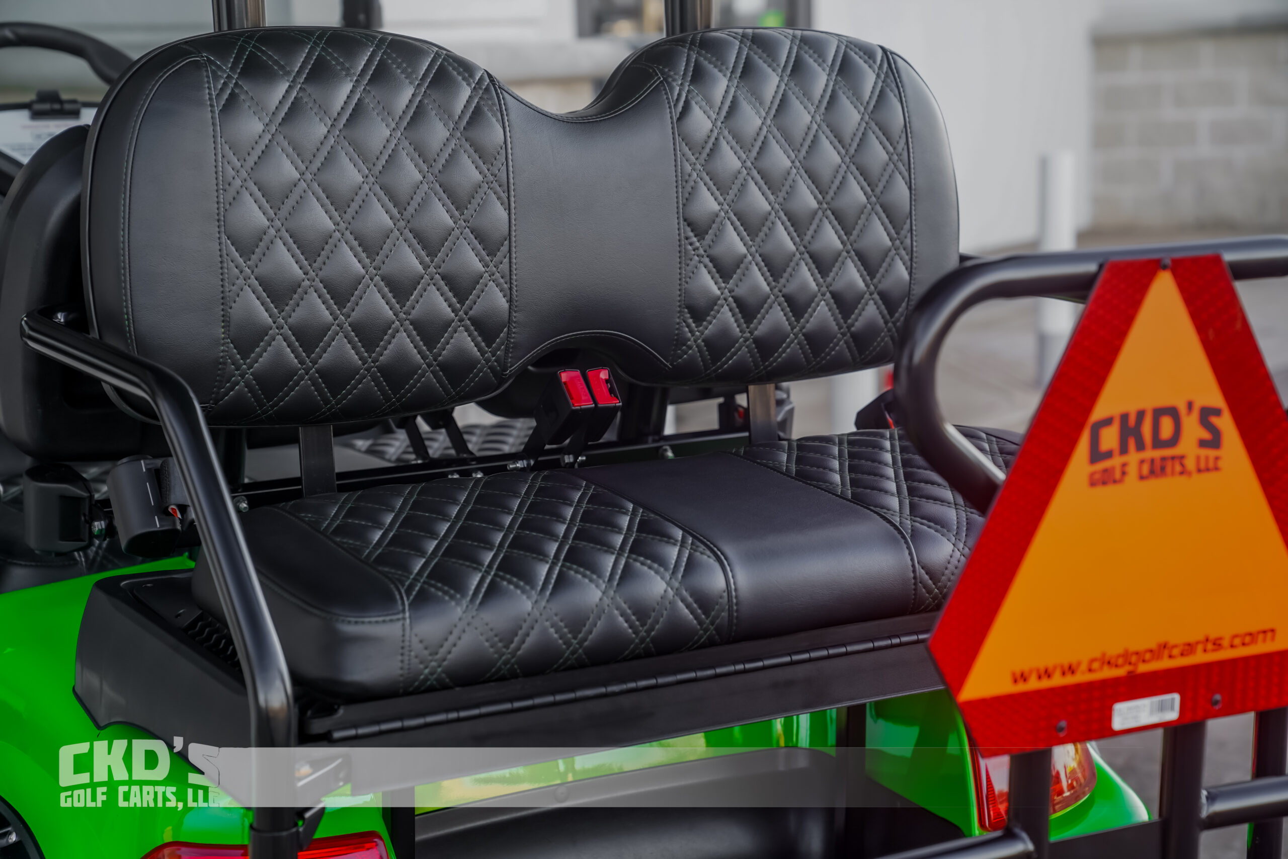 2023 Lime Green Advanced EV - CKD's Golf Carts