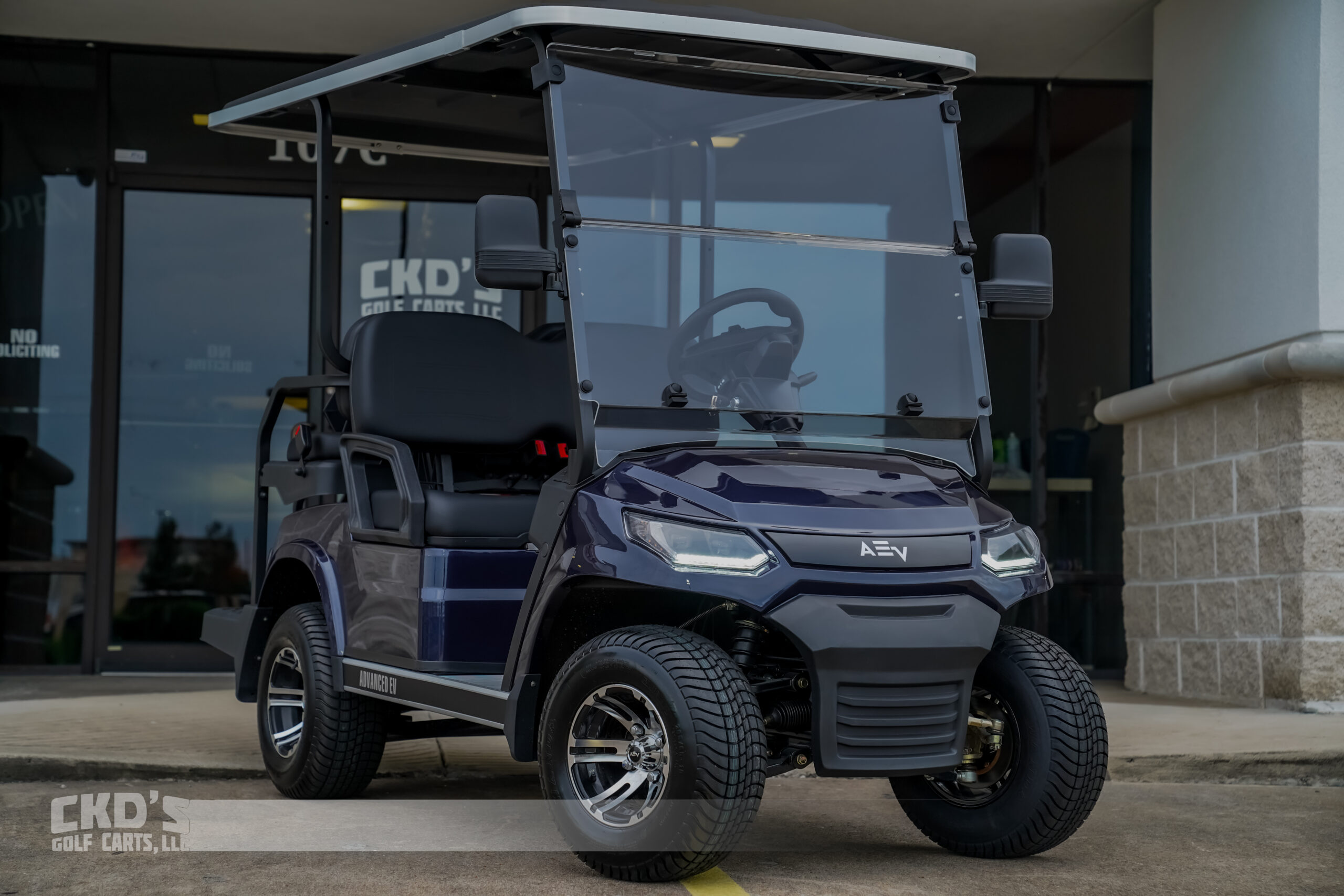 2024 Blue Advanced EV Advent - CKD's Golf Carts