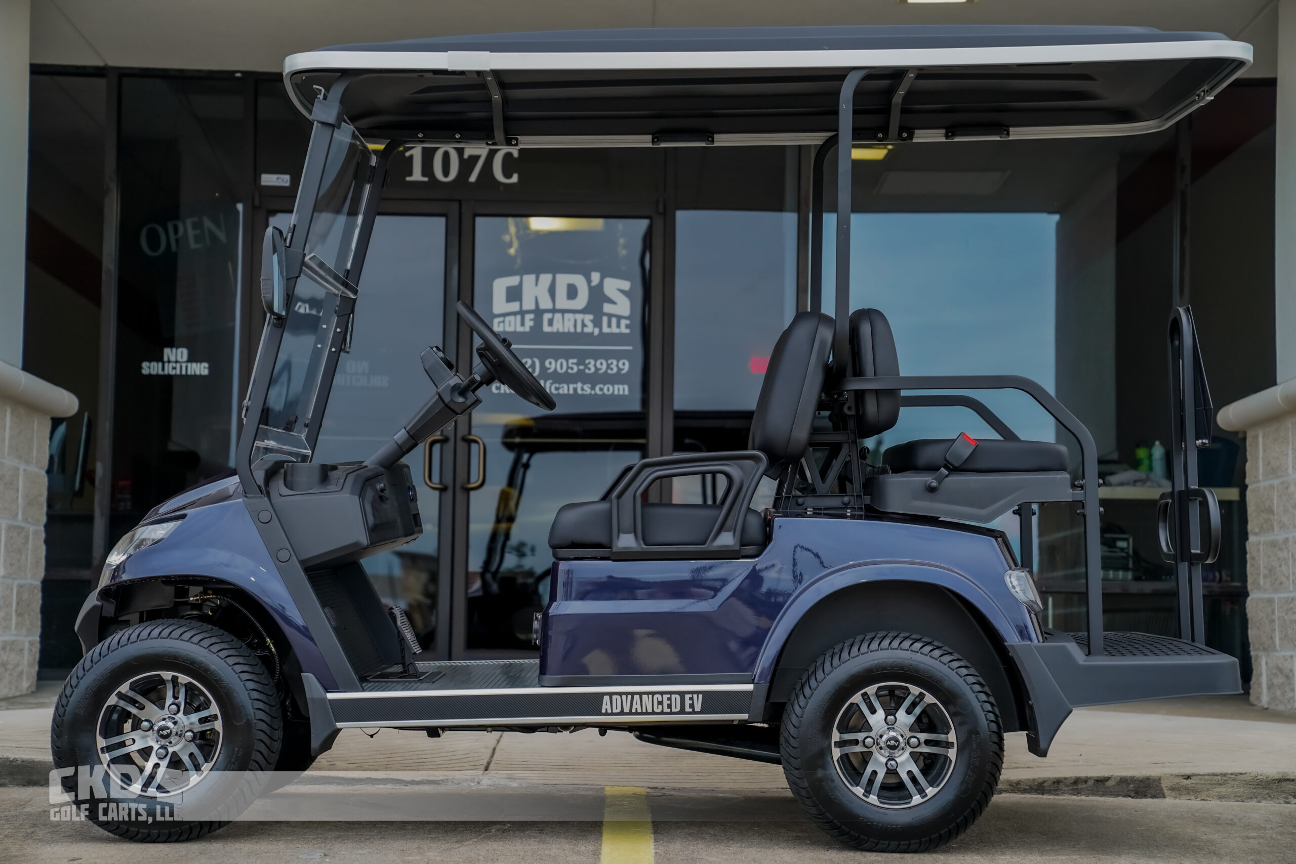 2024 Blue Advanced EV Advent - CKD's Golf Carts