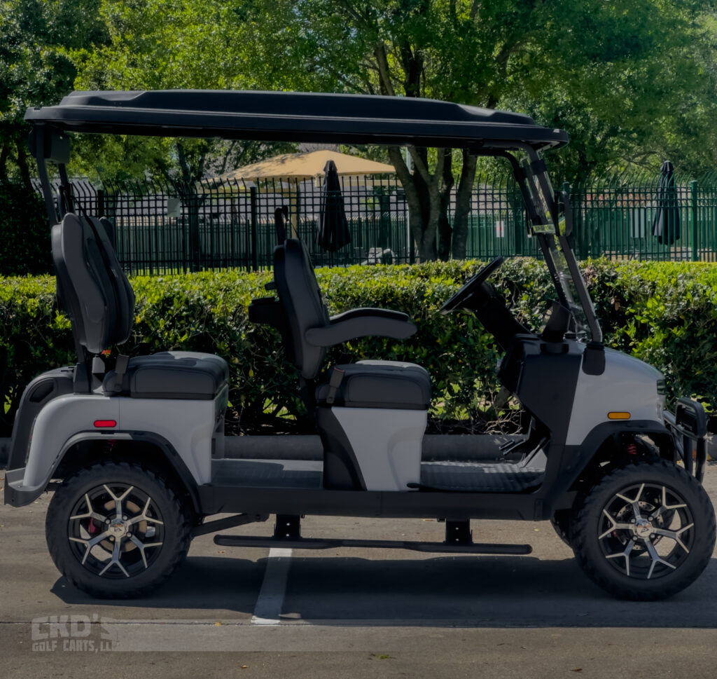 2025 Denago Rover XL 4-Forward Passenger Lithium Powered Golf Cart ...
