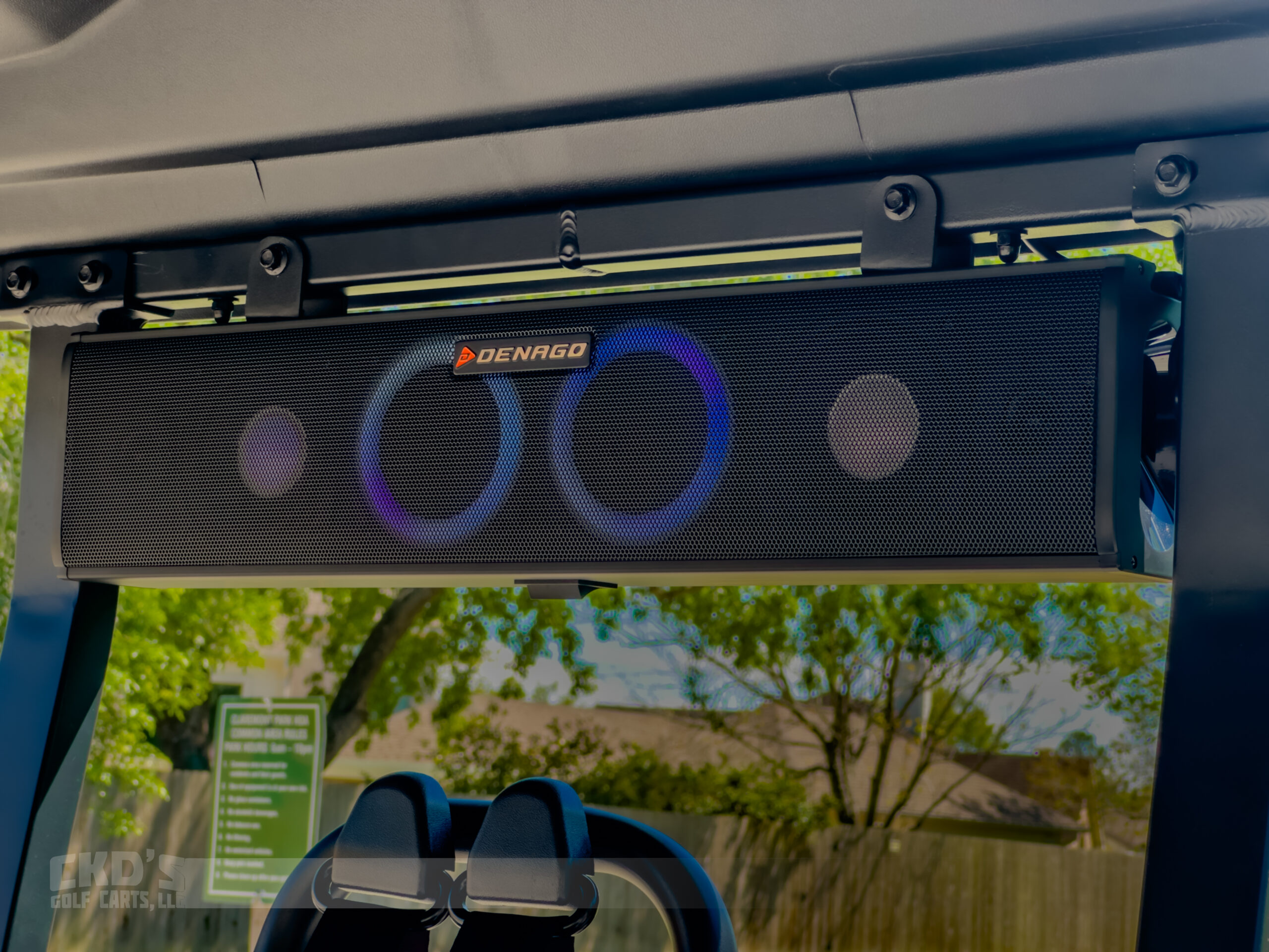 2025 Denago Rover XL 4-Forward Passenger Lithium Powered Golf Cart ...