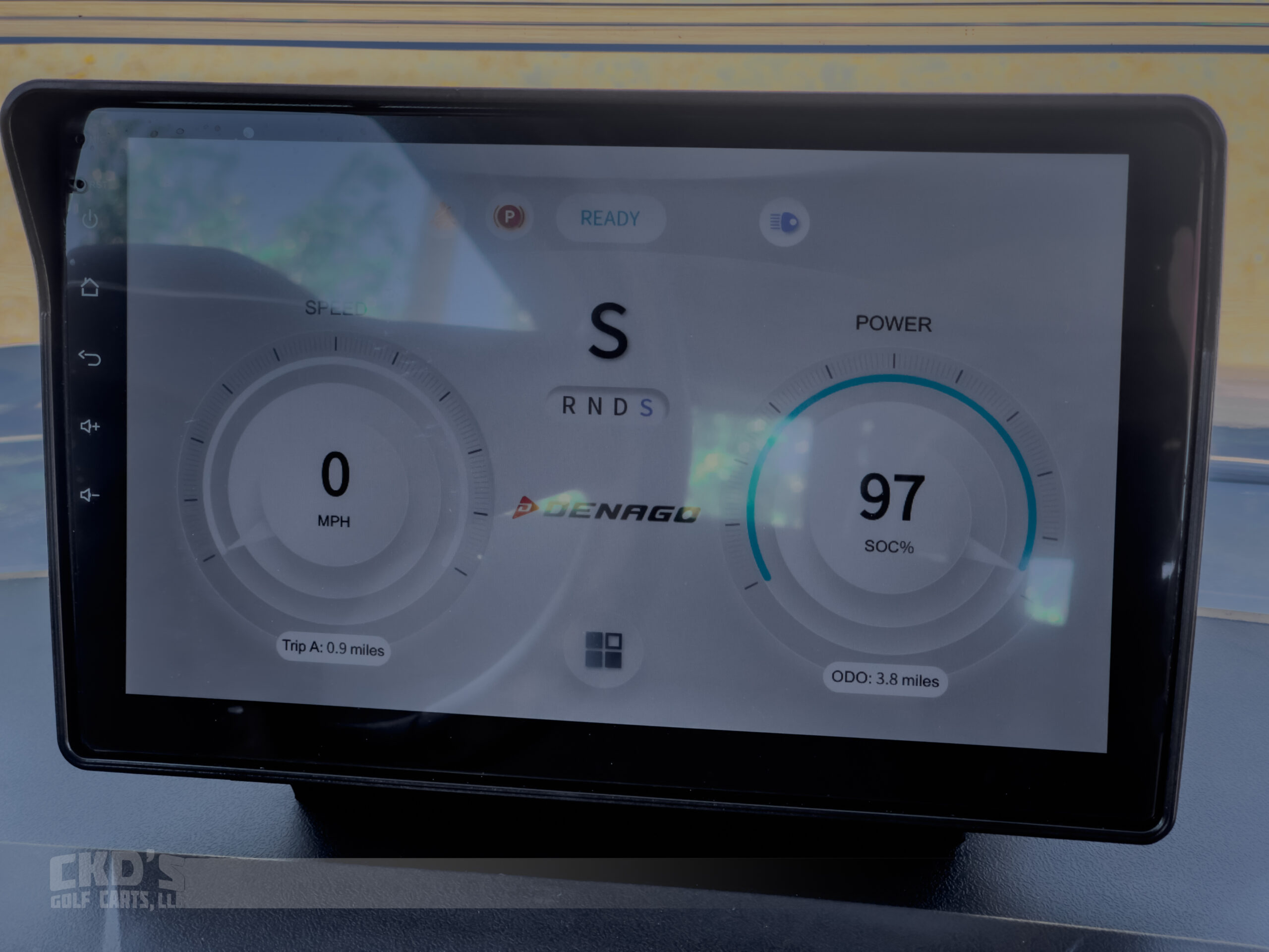 2025 Denago Rover XL 4-Forward Passenger Lithium Powered Golf Cart ...